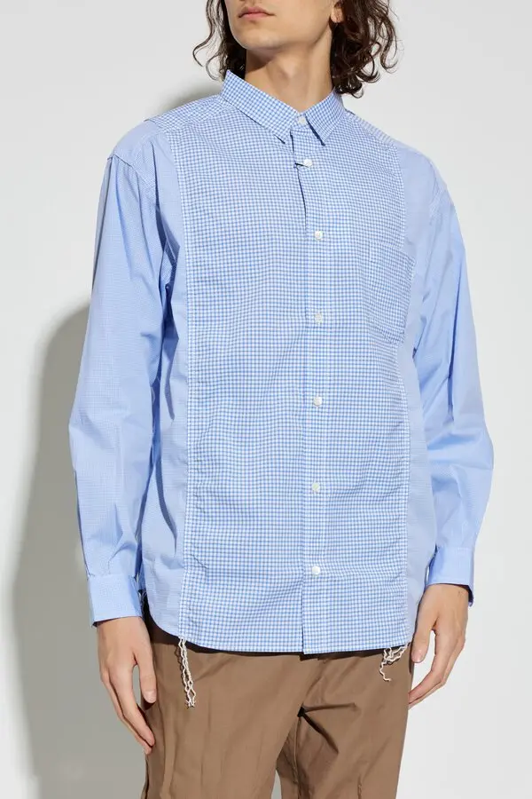 Comme Des Garçons Shirt With A Checked Pattern