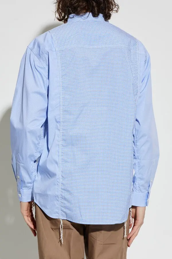 Comme Des Garçons Shirt With A Checked Pattern
