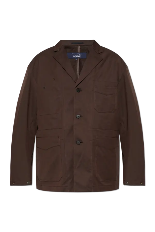 Comme Des Garçons Cotton Blazer - Brown