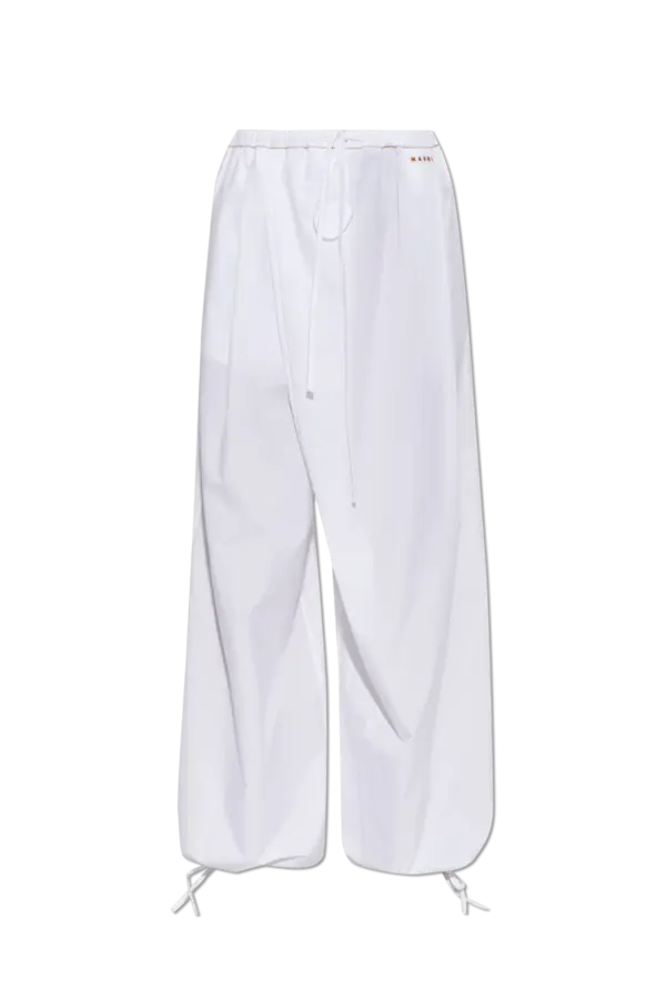 Marni Wide-leg Trousers - White