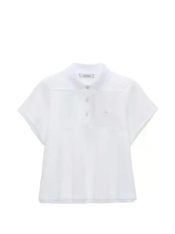 Dorothee Schumacher Sporty Romance Polo Shirt - White