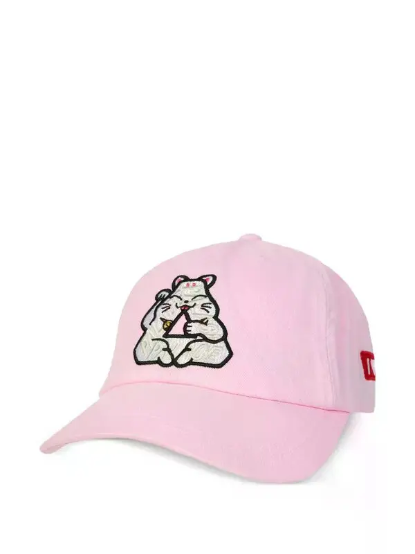 PALACE Lucky P3 Embroidered Baseball Cap - Pink