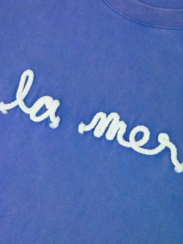 Maison Labiche Rope-embroidered T-shirt