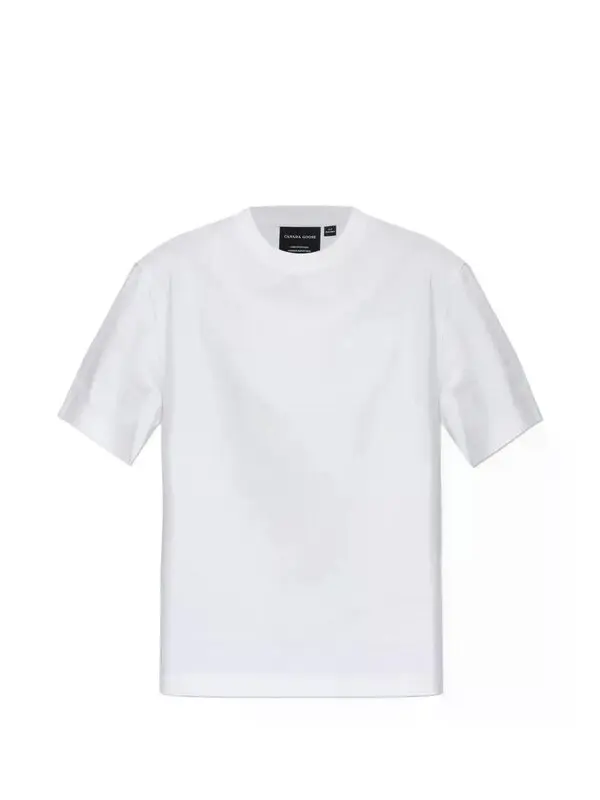 Canada Goose Embossed-logo T-shirt - White