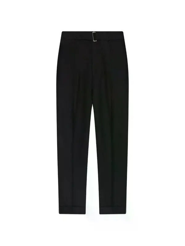 Officine Générale Hugo Belted Trousers - Black