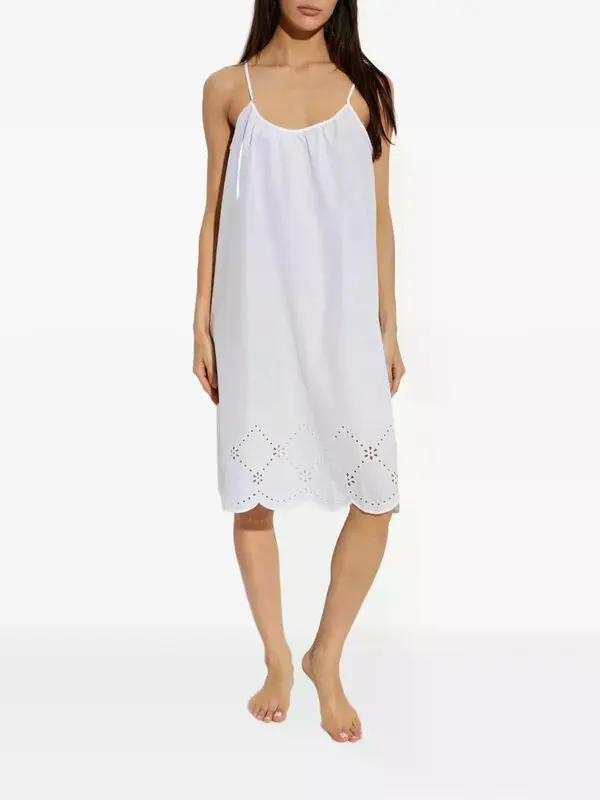 Hanro Broderie Anglaise Scalloped Dress