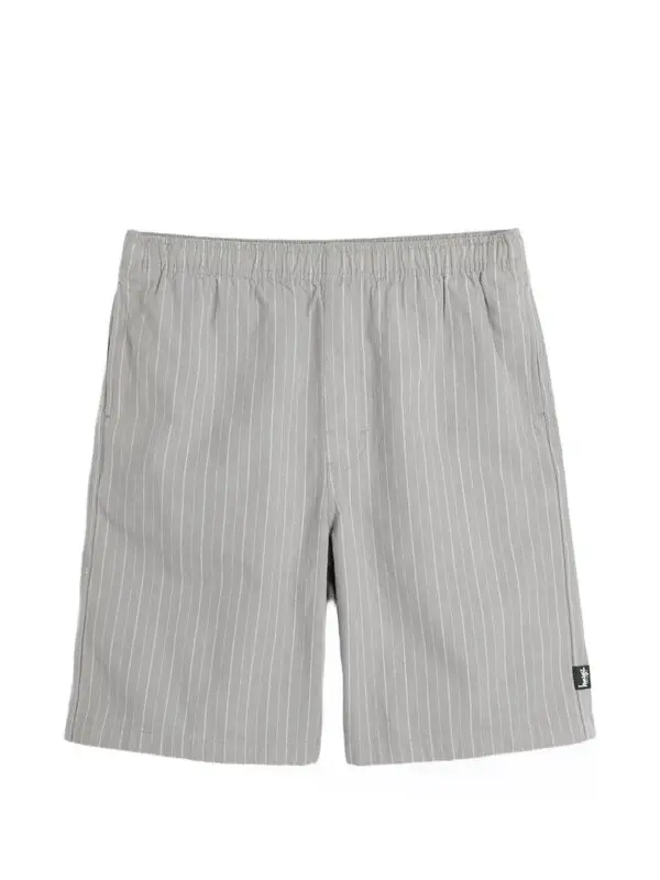 StÜssy Pinstripe Beach Shorts - Grey