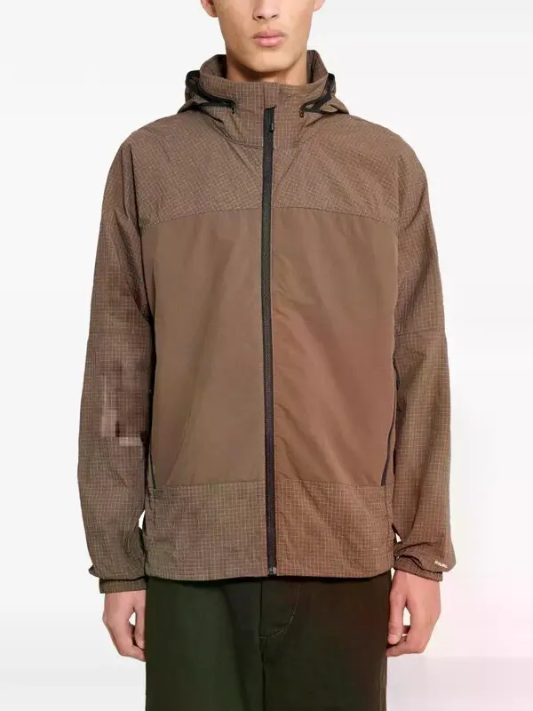 The North Face Hike Utility Hooded Windbreaker - Brown