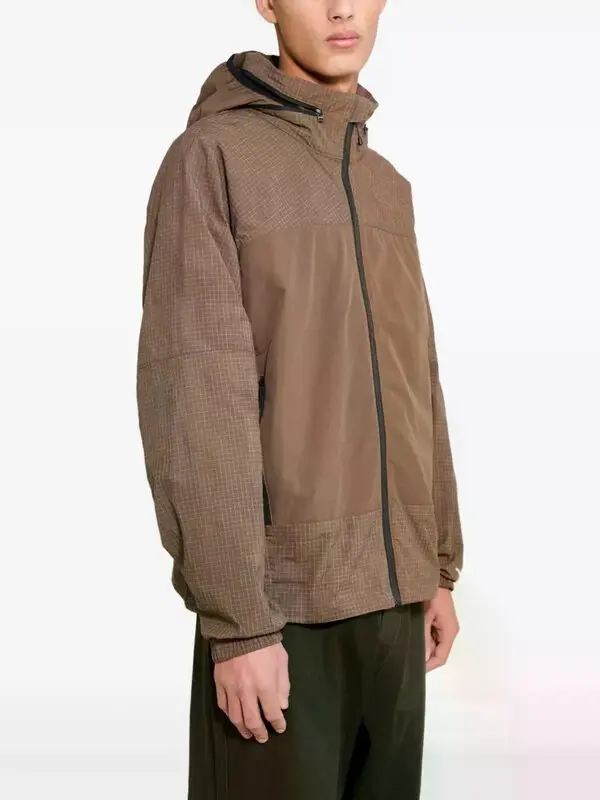 The North Face Hike Utility Hooded Windbreaker - Brown
