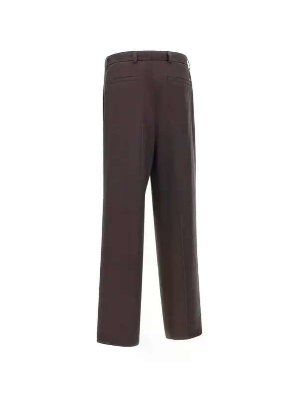 BOSS Pleated Twill Trousers