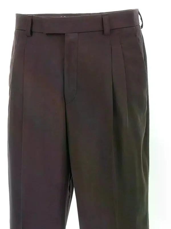 BOSS Pleated Twill Trousers