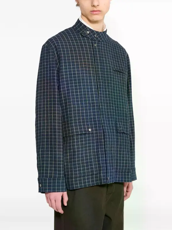 WALES BONNER Vision Field Check-pattern Jacket