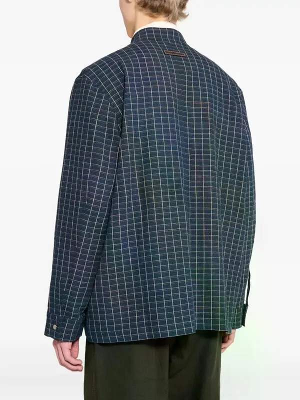 WALES BONNER Vision Field Check-pattern Jacket