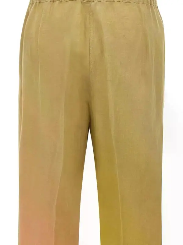ELENA MIRÒ Wide-leg Linen Trousers