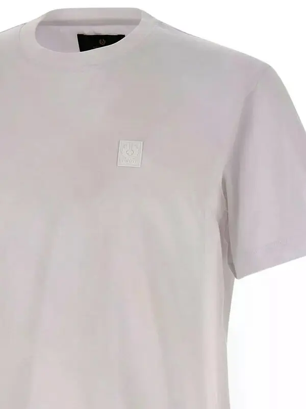 Belstaff Steel Logo-patch T-shirt - White