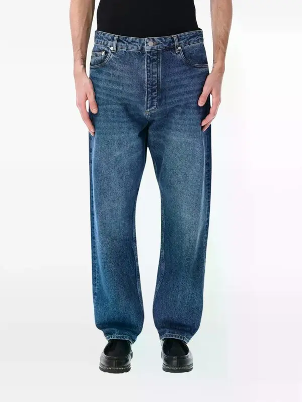 Studio Nicholson Rino Straight-leg Jeans - Blue