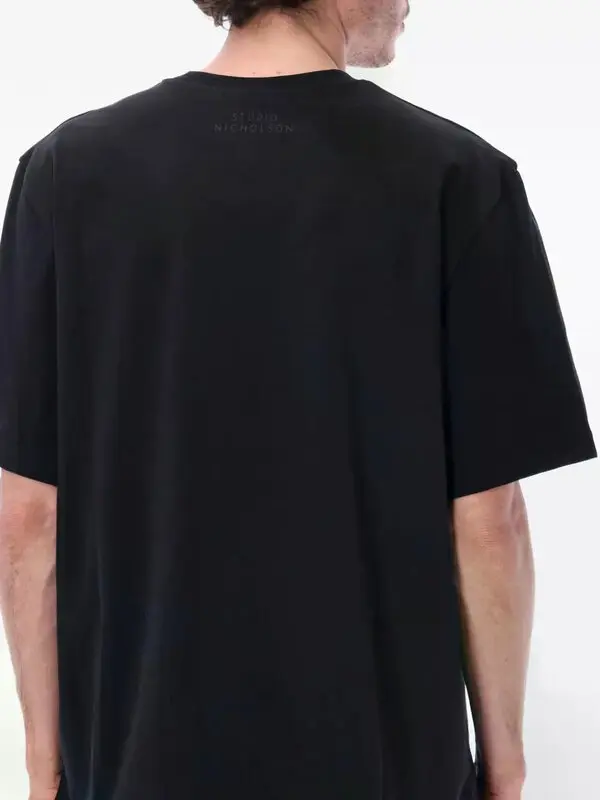 Studio Nicholson Logo-print T-shirt - Black