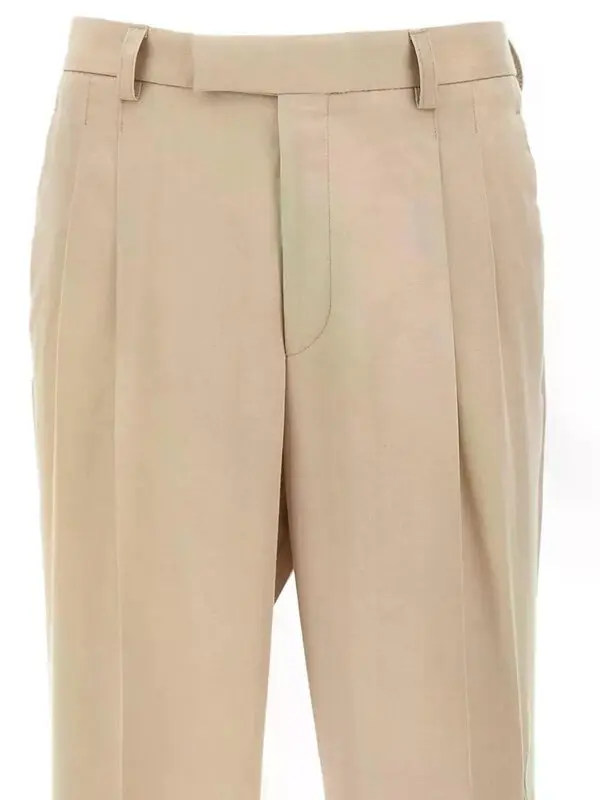 BOSS Pleated Wide-leg Trousers