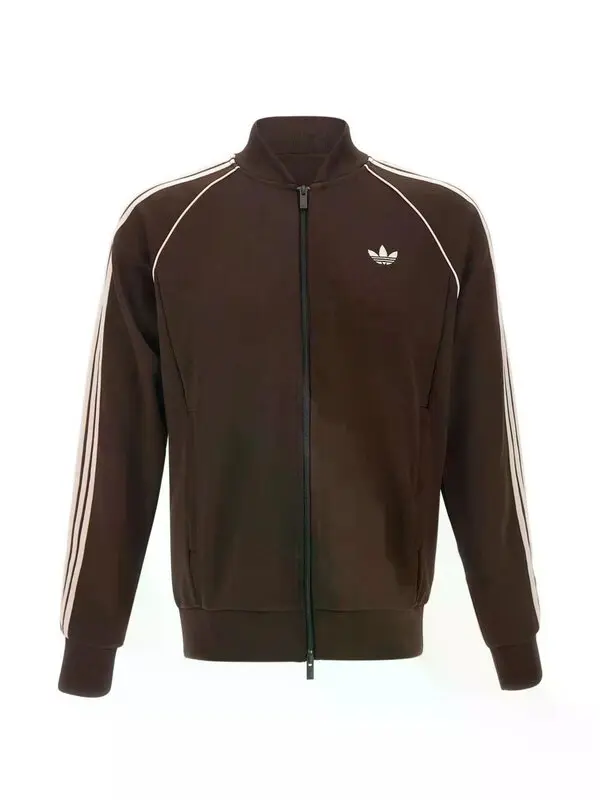 Adidas Sst Side-stripe Sweater - Brown