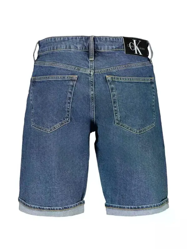 Calvin Klein Rolled-hem Denim Shorts
