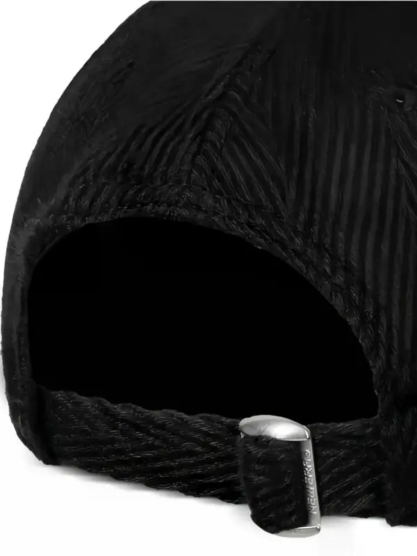 New Era Herringbone Pattern Embroidered Logo Cap