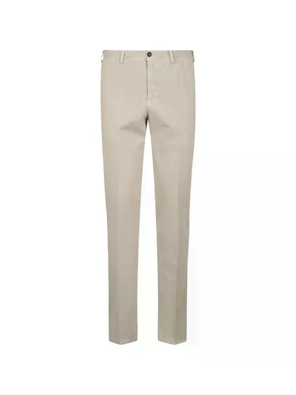 PT TORINO Pressed-crease Trousers - Neutrals