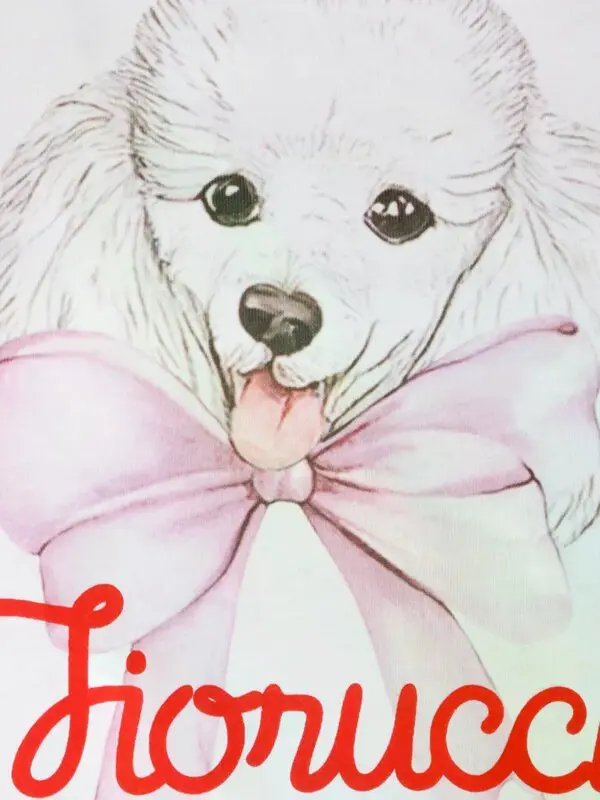 Fiorucci Poodle-print T-shirt - White