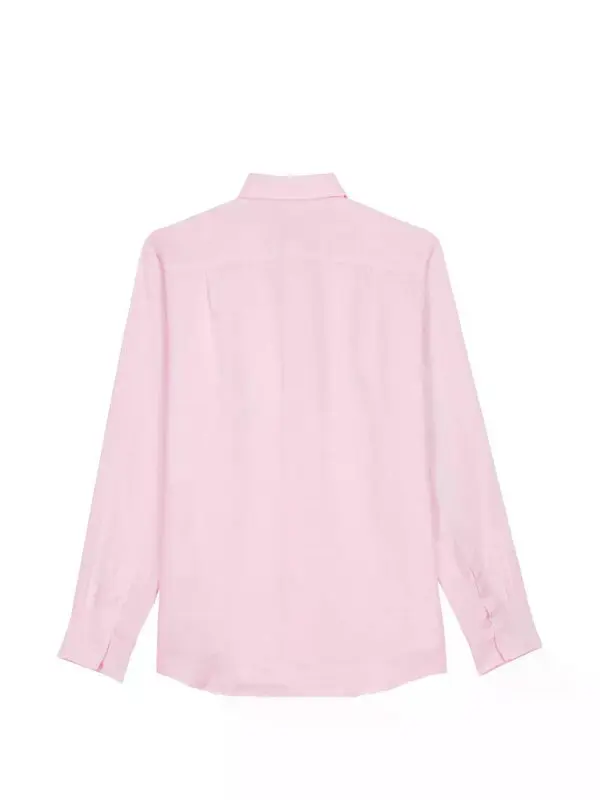 Vilebrequin Plain Linen Shirt - Pink