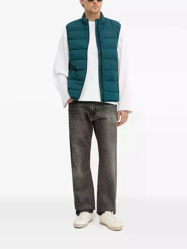 Guess Quilted Zip-up Gilet