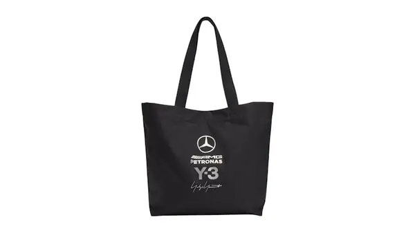 Adidas X Y3 Mercedes Amg Petronas Formula 1 Team Tote Bag - Black