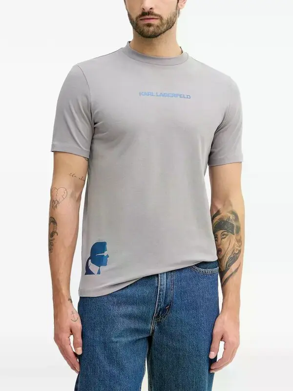 Karl Lagerfeld Kl Logo-print T-shirt
