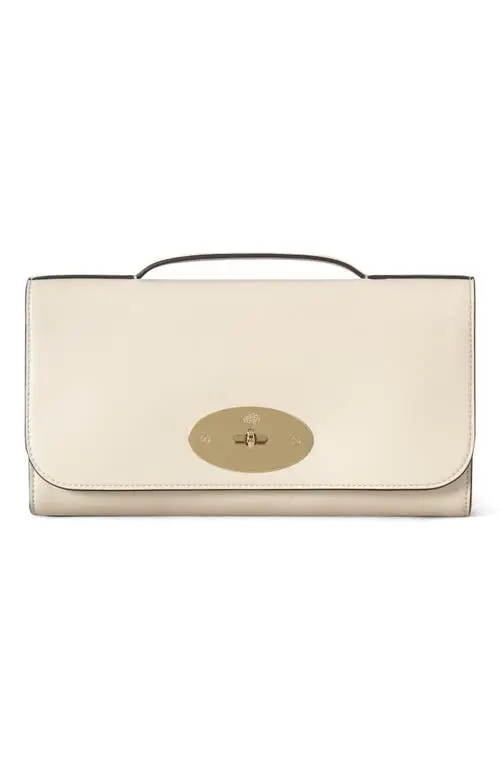 Mulberry Lily Clutch - Eggshell