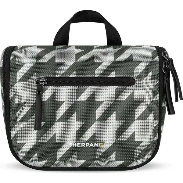 SHERPANI Co-pilot Travel Toiletry Bag - Houndstooth