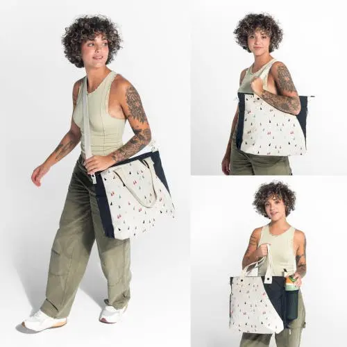 SHERPANI Jetsetter Tote Bag - Terrazzo