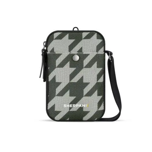SHERPANI Simplicity Anti-theft Crossbody Wallet - Houndstooth