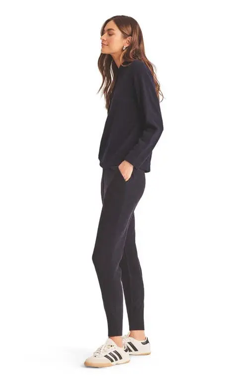 Naadam Signature Cashmere Jogger - Navy