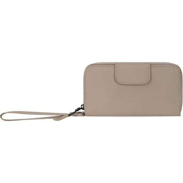 SHERPANI Tulum Large Wristlet W/ Rfid Protection - Dune