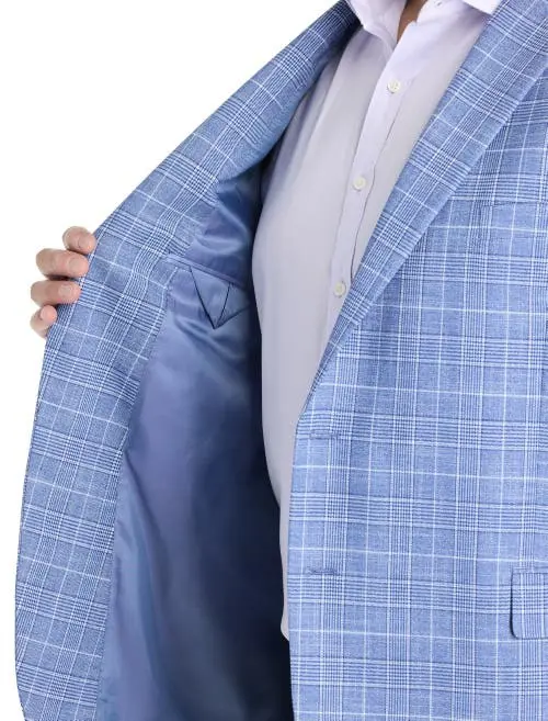 Michael Kors Big & Tall Glen Plaid Sport Coat