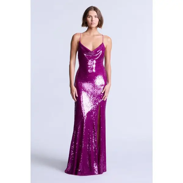 Bcbgmaxazria Kimberly Gown - Fuchsia