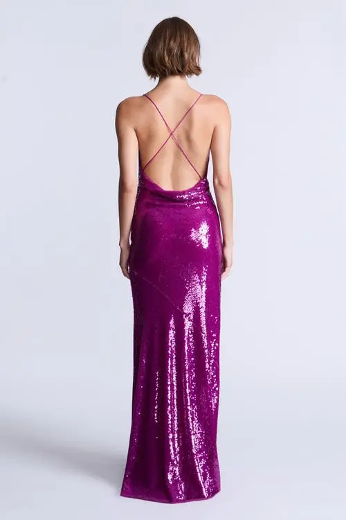 Bcbgmaxazria Kimberly Gown - Fuchsia
