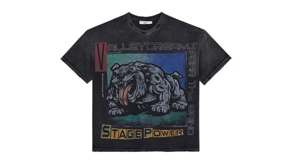 VALE FOREVER Big Stage T-shirt - Black