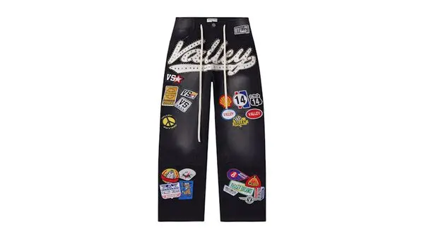 VALE FOREVER 1980's Painter Pant - Black
