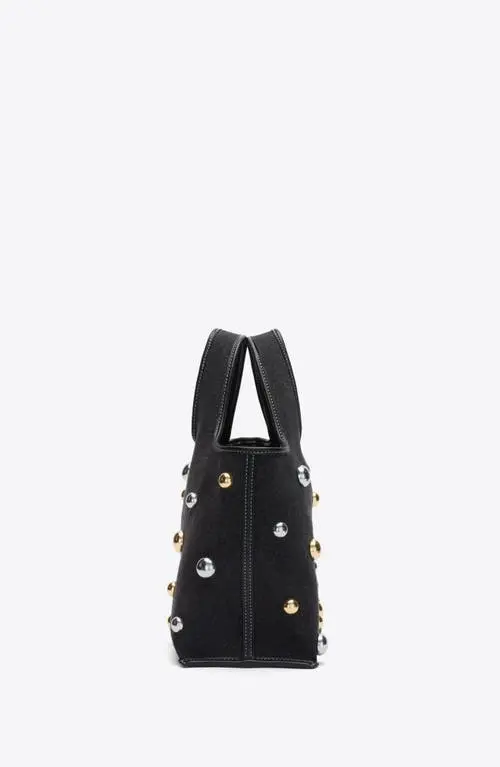 3.1 Phillip Lim Dome Embellishment Mini Market Tote Bag