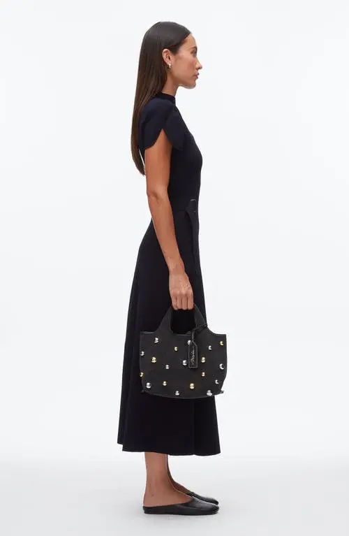 3.1 Phillip Lim Dome Embellishment Mini Market Tote Bag