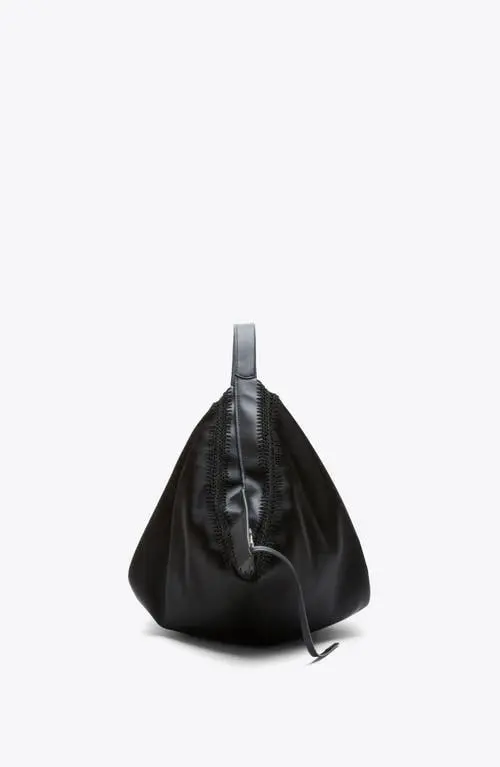 3.1 Phillip Lim Luna Structured Satin Medium Bag - Black