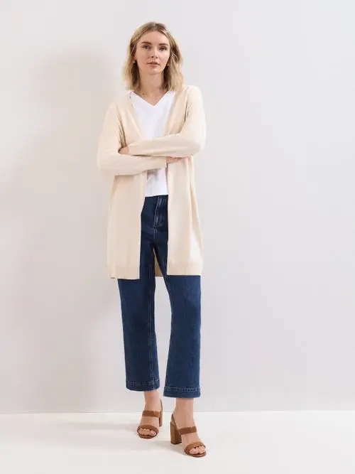 PHASE EIGHT Longline Open Front Cardigan