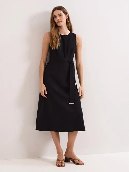 PHASE EIGHT Marta Midi Dress - Black