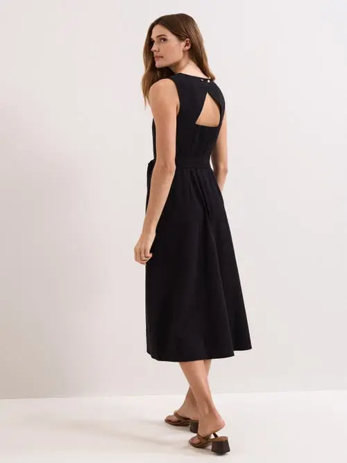 PHASE EIGHT Marta Midi Dress - Black