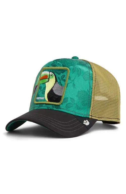 GOORIN BROS Belize Toucan Patch Snapback Trucker Hat - Void