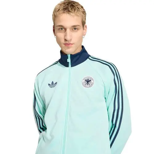 Adidas Germany National Team Originals Full-zip Track Jacket - Turquoise